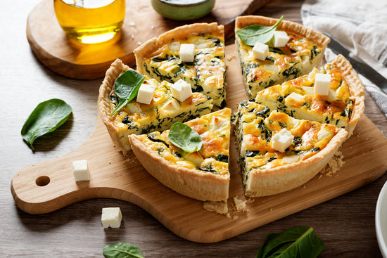 Cheese Spinach Quiche – SharkNinja Thailand