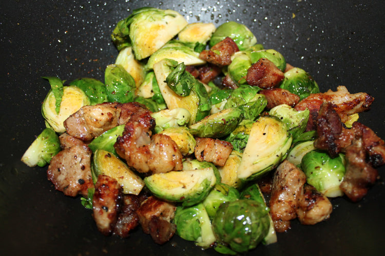 Chicken with Brussels Sprouts – SharkNinja Thailand