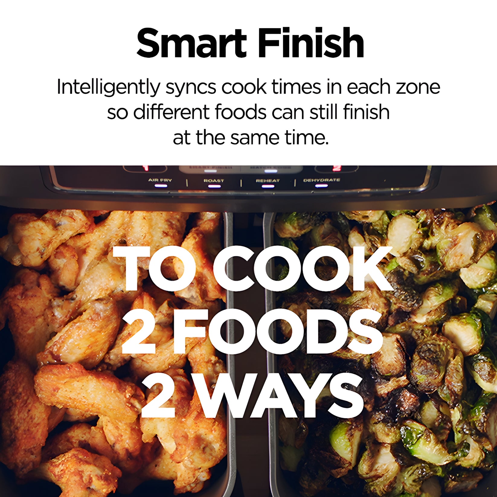 Ninja Dual Zone Air Fryer - AF300 – SharkNinja Thailand